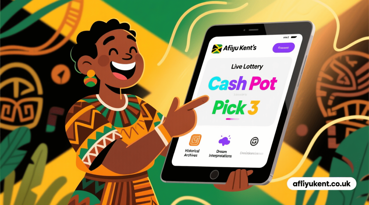 Afiyu Kent: Source for Jamaican Lottery Results 2025
